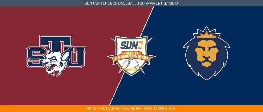 WARNER @ ST. THOMAS baseball men